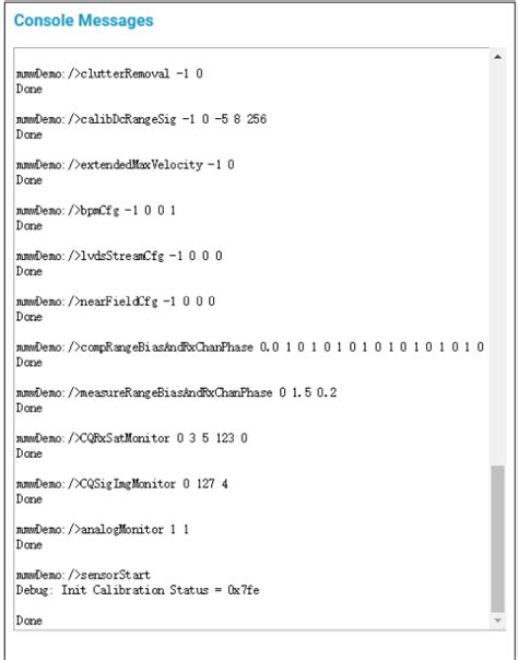 Awr1642boost：how To Use Usrt To Control The Radar To Start And Stop Sensors Forum Sensors
