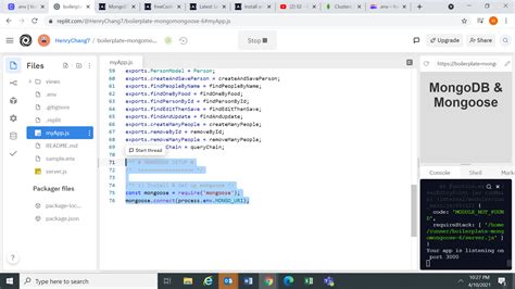 Install And Set Up Mongoose I Am Confused Javascript The