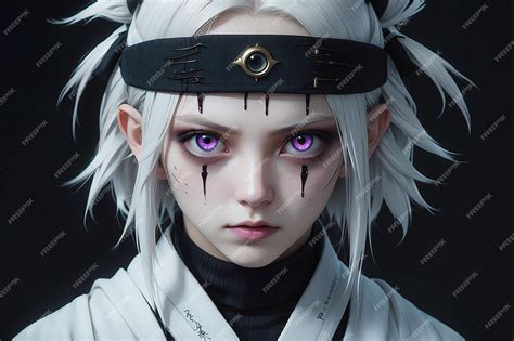Premium Photo Anime Theme Make An Artwork Of Gojo Satoru From Jujutsu