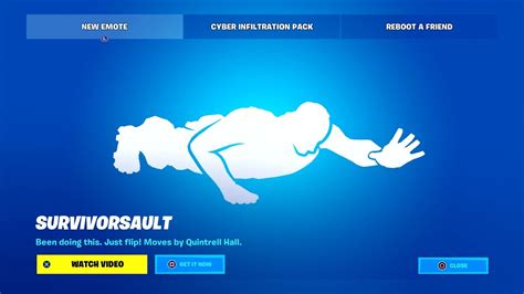 Fortnite Item Shop Countdown Live New Survivorsault Emote Fortnite