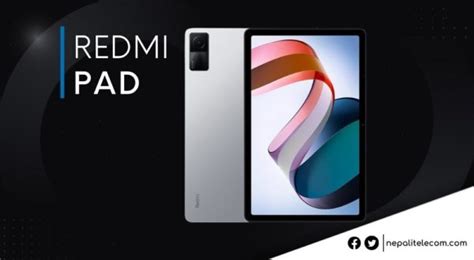 Redmi Pad Price In Nepal Find Specs And Features Here