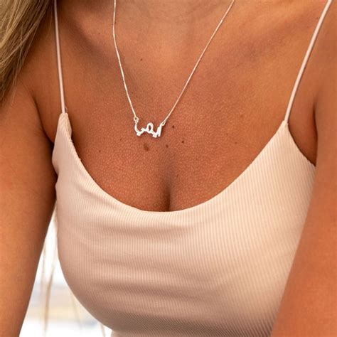 Collar Con Nombre Árabe Script Collar Árabe