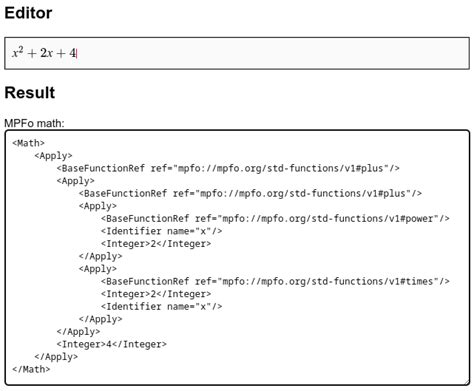 Github Ifte Edampfo Math Editor Web Based Formula Editor That