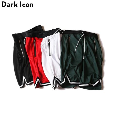 Color Contrast Drop Crotch Hip Hop Mens Shorts 2017 Summer Hip Hop Baggy Shorts Men Breathable