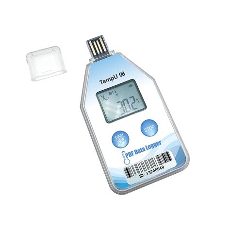 TempU Temperature Data Logger Newest PDF Report Disposable Single Use IP USB Temp Recorder