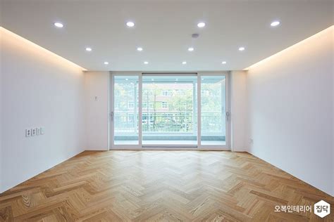 거실간접조명매립등헤링본패턴온돌마루 Living Room Interior Living Room Decor Bedroom Decor Plaster Ceiling