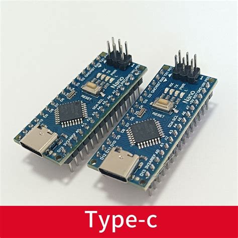 1 шт Контроллер Arduino Nano V3 0 совместимый Atmega328p Ch340 Type C