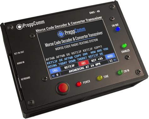 Preppcomm Dmx 40 Morse Transceiver Refurbished
