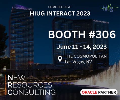 New Resources Consulting On Linkedin Nrc Hiug Interact Conference Peoplesoft Oracle Partner…