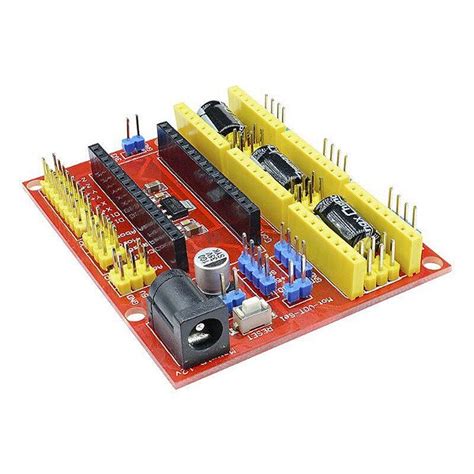 placa cnc shield v4 arduino uno impressora 3d reprap grbl loja da