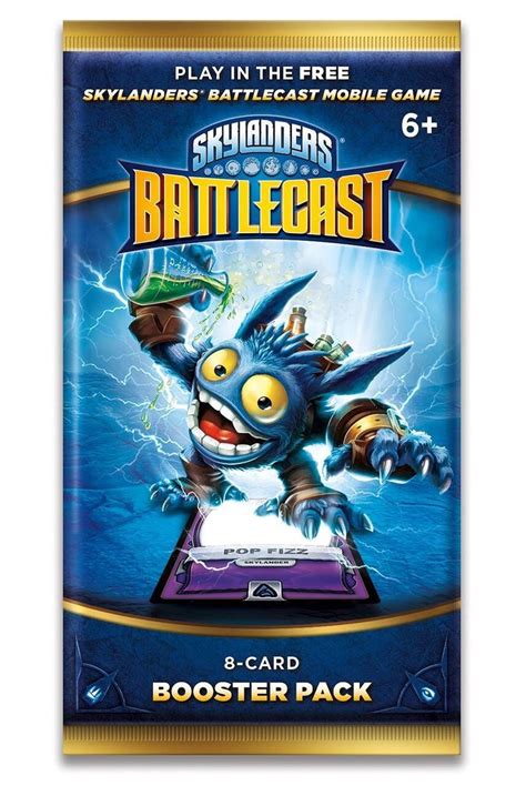 Skylanders Battlecast 8 Card Booster Pack Card Game Buy Online Uk