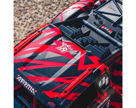 Arrma Mojave 6s Blx Brushless Rtr 1 7 4wd Rtr Desert Racer Black Red