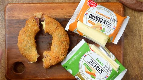 서울우유 에멘탈치즈and고다치즈로 만든 칼로리폭탄 도넛