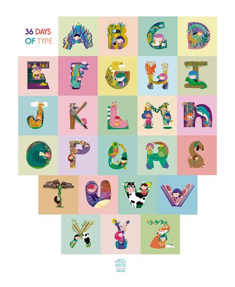 Illustrated Alphabets On Behance