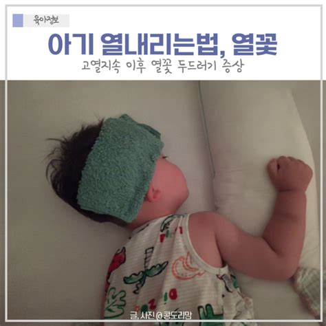 아기 열내리는법 아이 고열 열꽃 두드러기 네이버 블로그