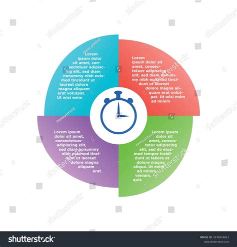 Info Diagram Concept Time Segmentation Analytics Stock Vector Royalty Free 2276914611