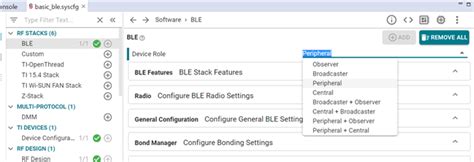 cc2340r5 ble multirole or dual role capability bluetooth forum