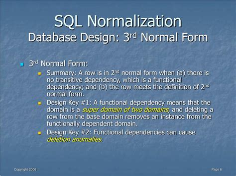 PPT SQL Normalization Database Design PowerPoint Presentation Free Download ID 4030483