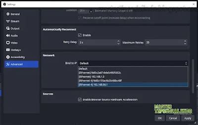 Memperbaiki Error Failed To Connect To Server Di OBS Studio Mastertipsorialindo