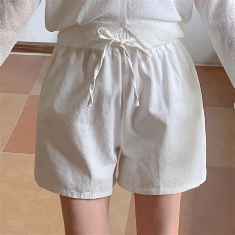 아더먼데이 6color 핏보장 아이보리 당일발송 에브리데이 컬러 밴딩 반바지 숏팬츠 에이핏 여름반바지 얇은바지 데일리룩 휴양지룩 여행룩 꾸안꾸