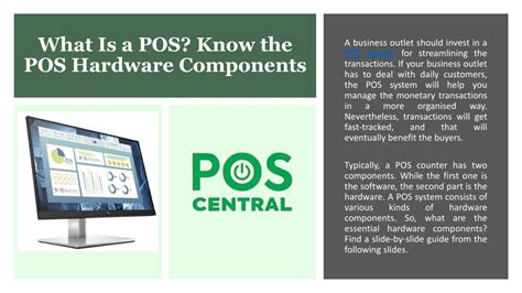 PPT Things That You Must Know About Various POS Hardware Components PowerPoint Presentation