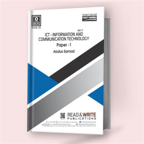 Cambridge Igcse Ict 0417 P 1 Solved Past Papers Yearly By Abdus Sa