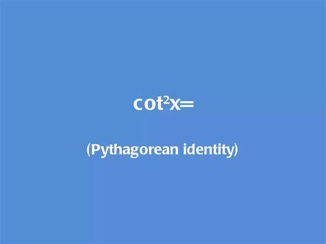 Trig Identities Calc I Ppt