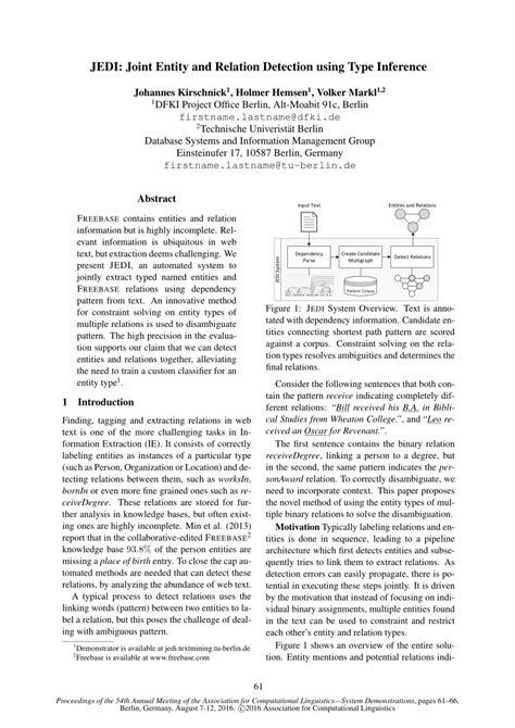 pdf jedi joint entity and relation detection using type inference