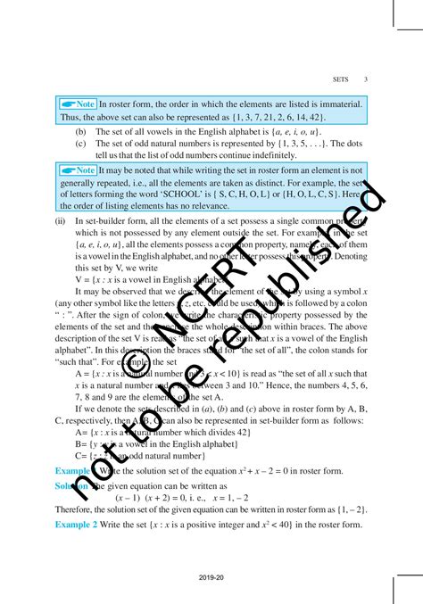 Cbse Class 11 Ncert Book Maths Sets Chapter 1 Khachar Paranjay Page 3 Flip Pdf Online