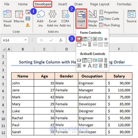Using Excel Vba To Sort In Descending Order 6 Examples Exceldemy
