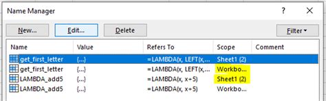 Excel Lambda Functions Page 2 Of 2 Excel Quick Help