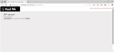 CTF File Upload ZIP Internet Lab Ru