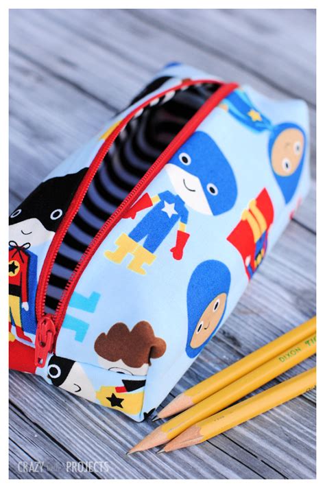 Pencil Case Free Sewing Pattern