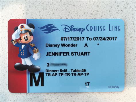 How To Read Your Disney Cruise Line Key To The World Card Mouse And