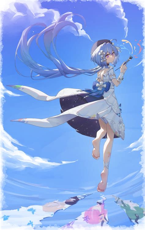 Elysia Elysia Aponia Griseo Griseo And More Honkai And More Drawn By Fuyu Mika