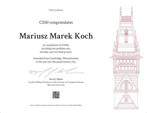 Mariusz Koch On Linkedin Webdevelopment Computerscience Programming Python Cs50 11 Comments