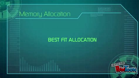 First Fit Best Fit Memory Allocation Technique Youtube