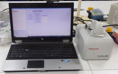 Nanodrop Spectrophotometer Associated With Computer Download Scientific Diagram
