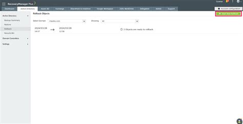 Restoring DNS Nodes ManageEngine RecoveryManager Plus