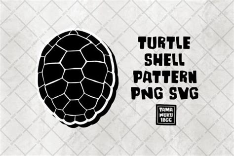 Turtle Shell Pattern PNG SVG Graphic By Tamawuku Shop Creative Fabrica