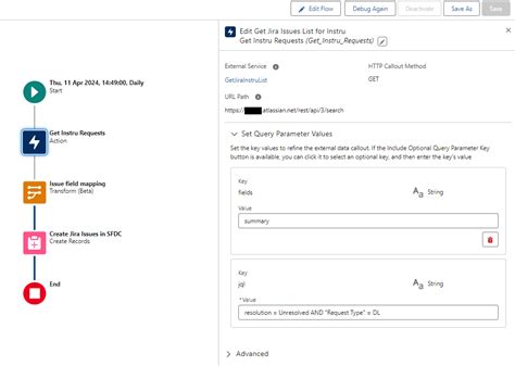 Visual Workflow Flow Working In Debug Mode Only Call Out
