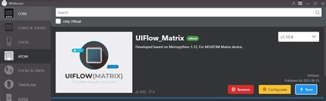 Erste Schritte Mit Dem Atom Matrix Esp32