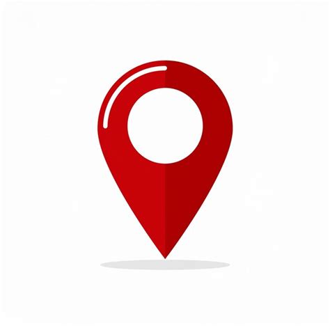 Red Pin With A Picture Of A Map Of A City Premium AI Generated Vector