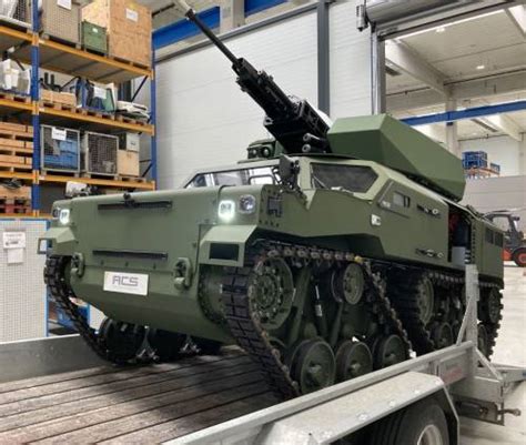 Demonstrator Of Gsd Luwa Technologies Promising Armored Vehicle For The Bundeswehr