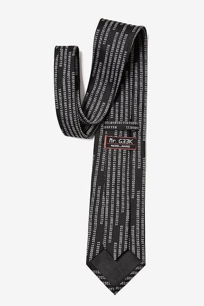 Look Fine And Stylish W Ties Suck Binary Designed Tie