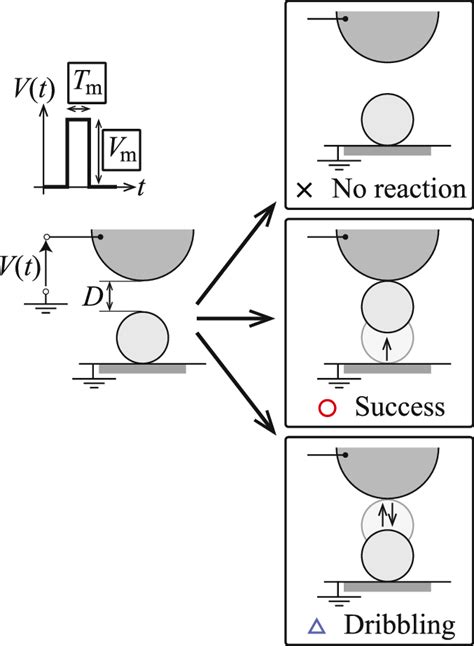 Schematic Illustration Of The Electrostatic Manipulation Experiment Download Scientific