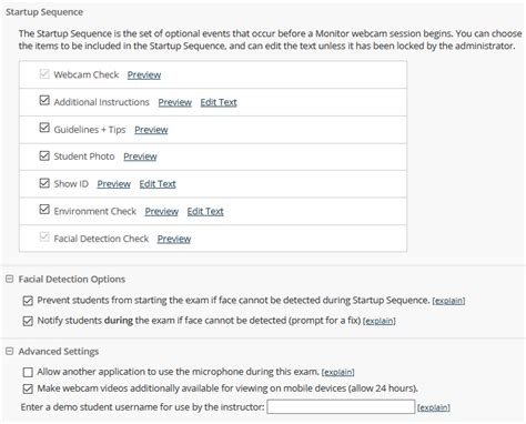 Possible Respondus Monitor Settings Ppsc Elearning Knowledge Base And Support