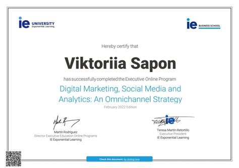 viktoriia sapon on linkedin iebusinessschool