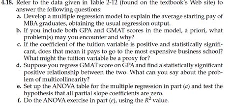 Econometrics MULTIPLE REGRESSION ESTIMATION Chegg