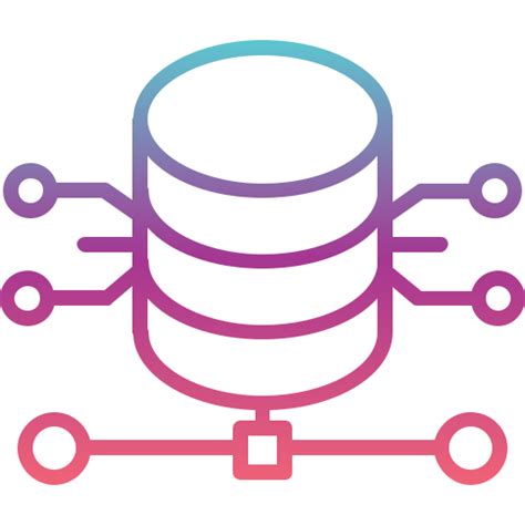 Database Generic Gradient Icon